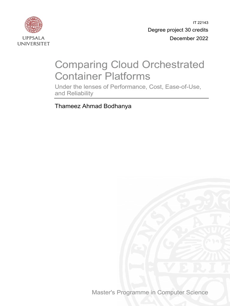 FULLTEXT01 | PDF | Cloud Computing | Virtual Machine