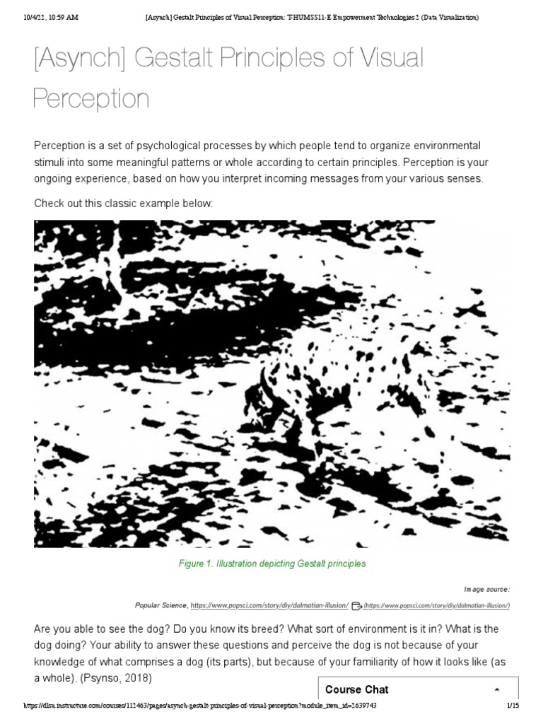 (Asynch) Gestalt Principles of Visual Perception - T-HUMSS11-E ...
