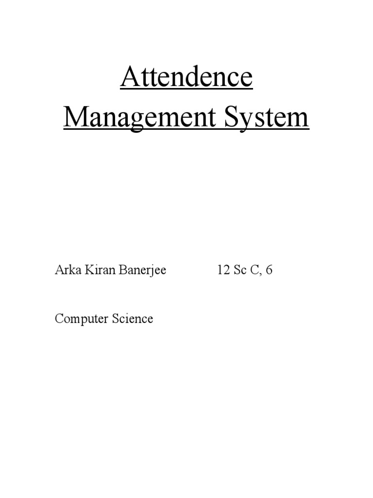 Student Attendance Tracker | PDF | Programming | Computer Program