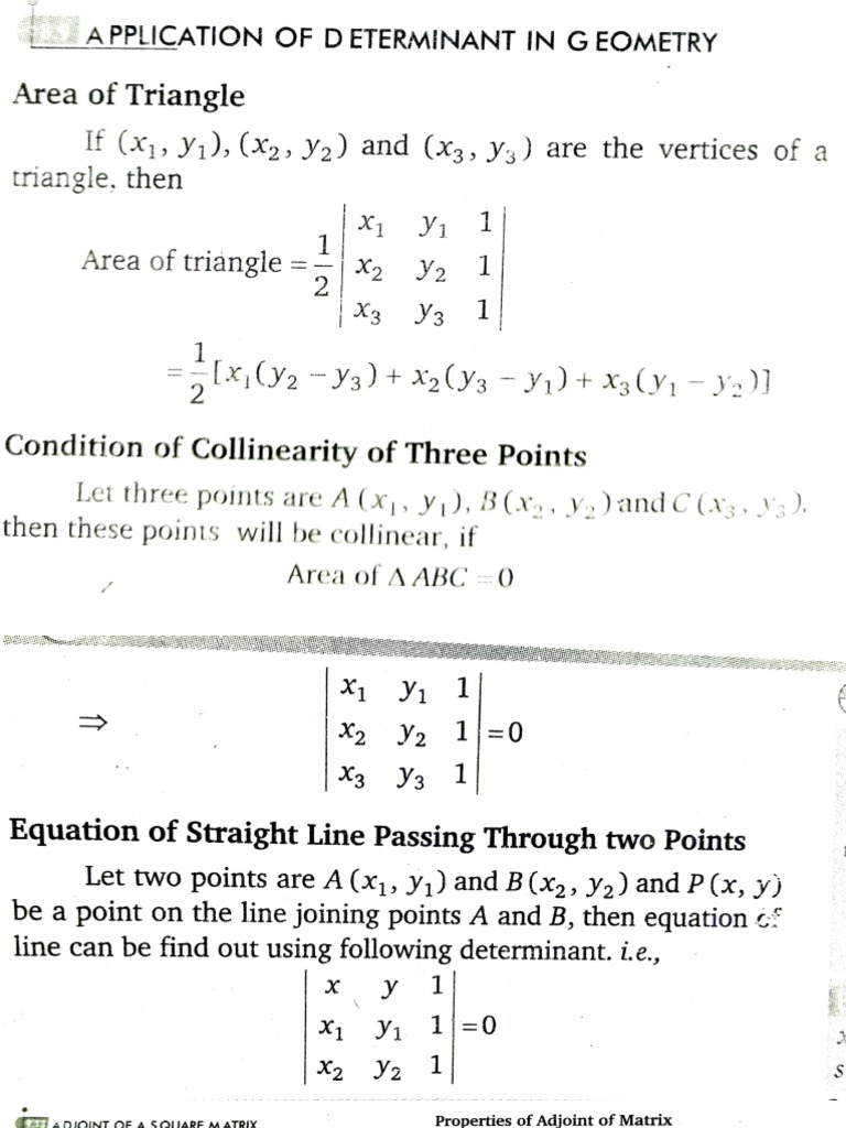 Adjoint Matrix | PDF | Matrix (Mathematics) | Mathematics