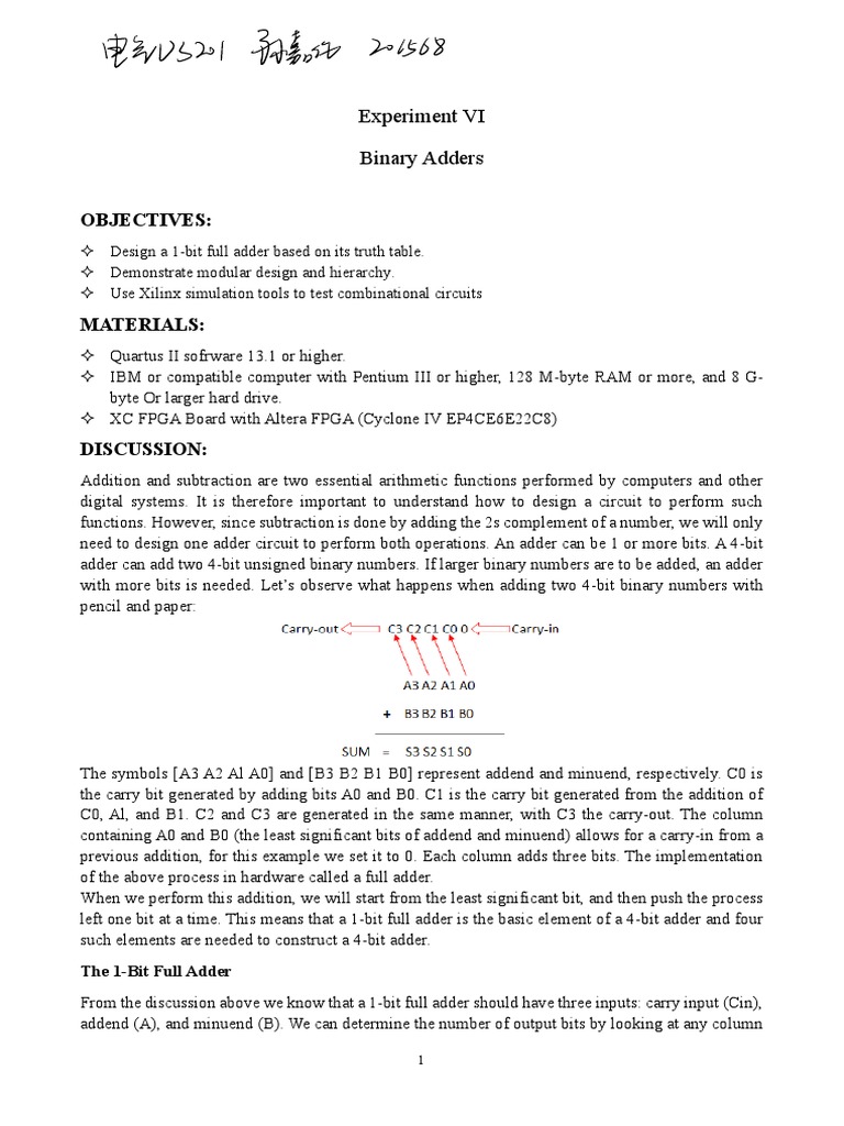 Experiment 6 | PDF | Mathematics | Arithmetic