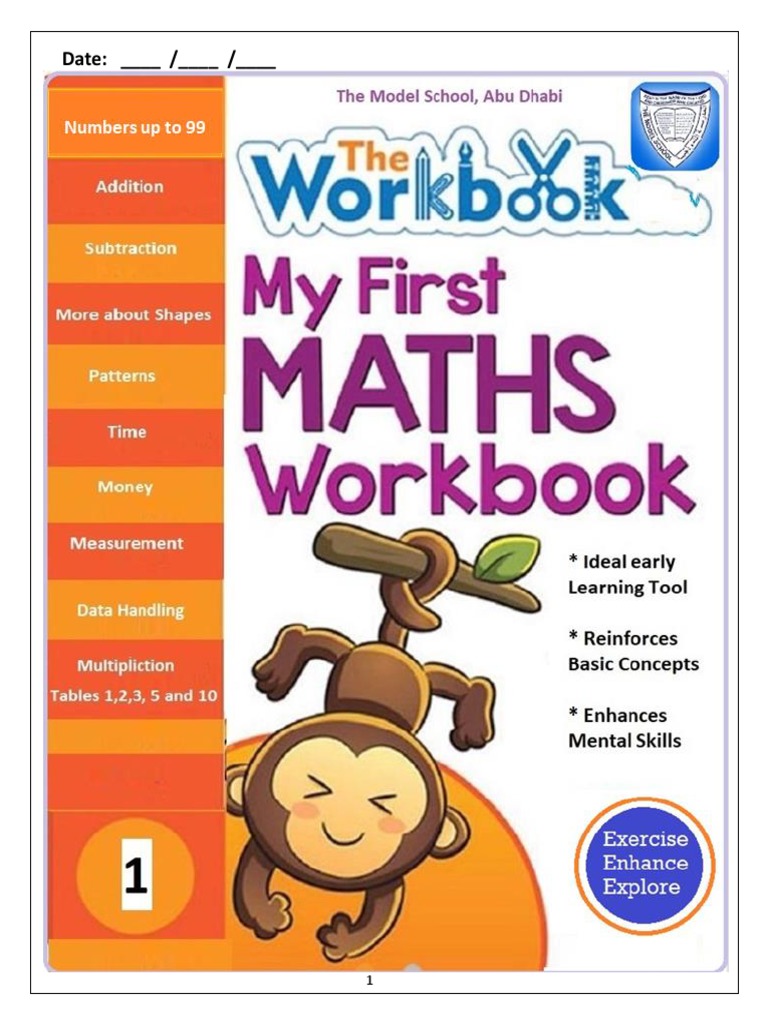 Grade 1 Math Workbook Exercises | PDF | Rupee