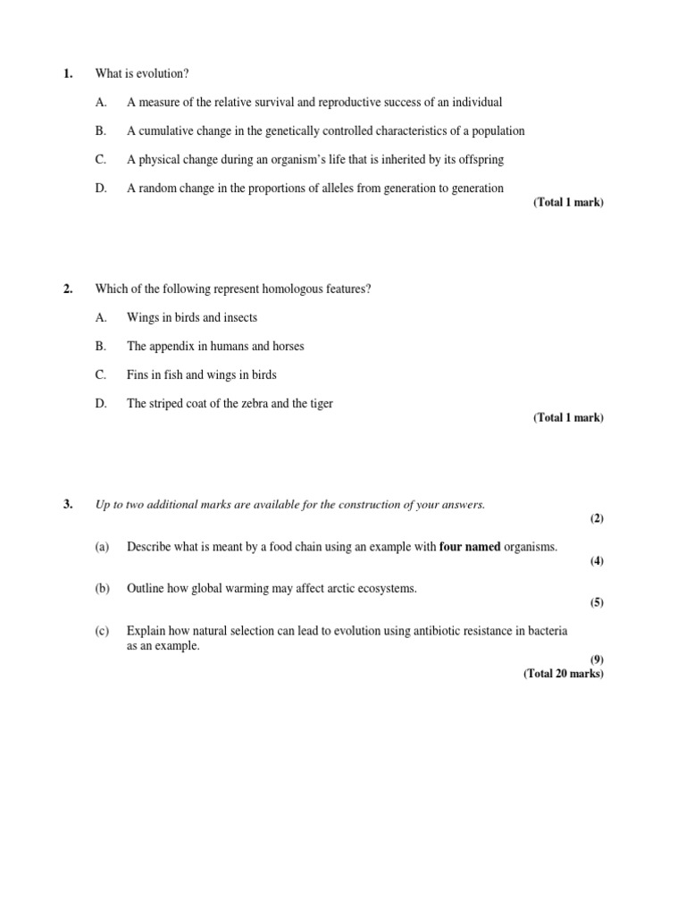 Evolution Pdf Evolution Species