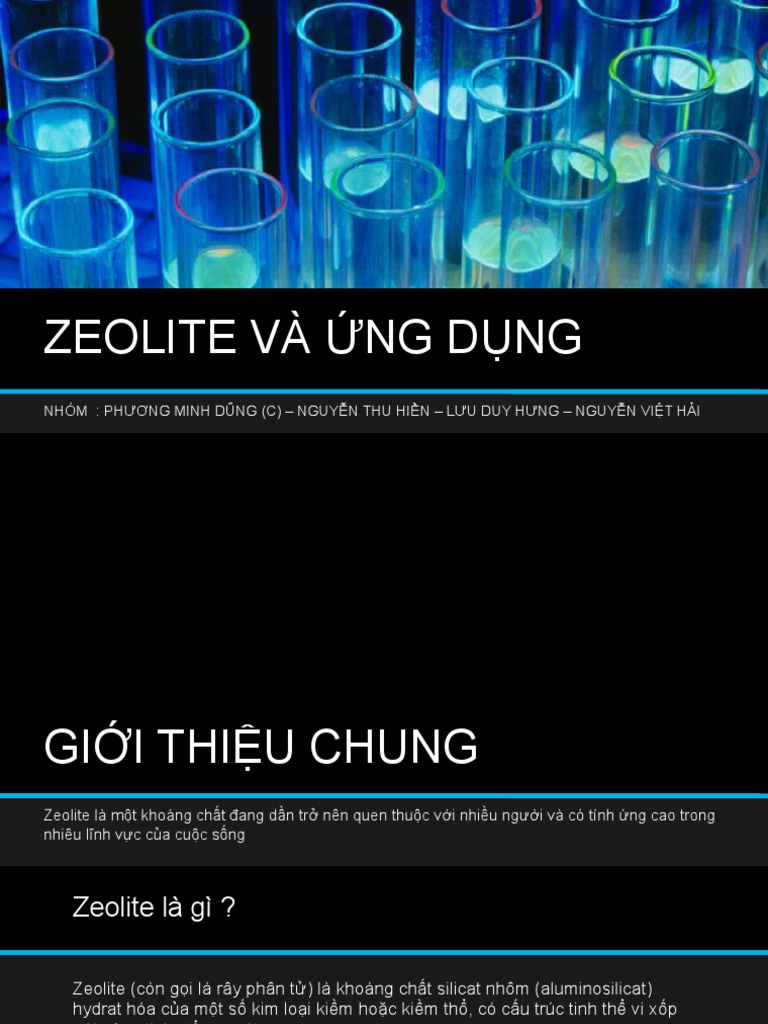 Zeolite Và NG D NG | PDF