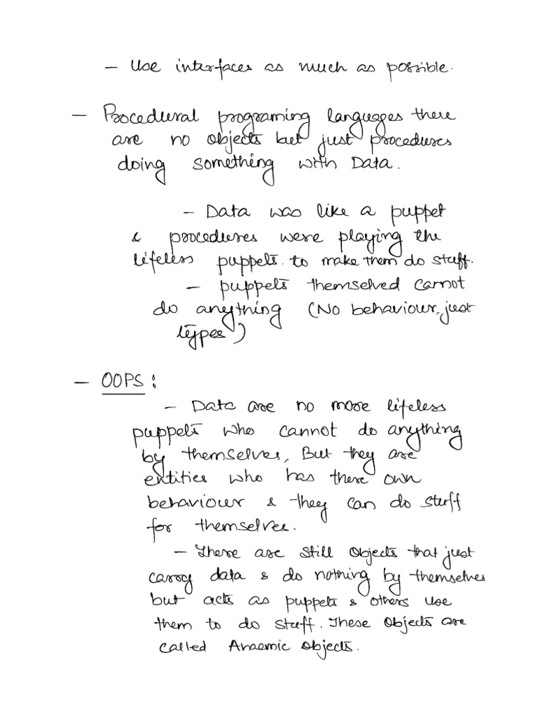 Oops Pdf Inheritance Object Oriented Programming Class Computer Programming 5697