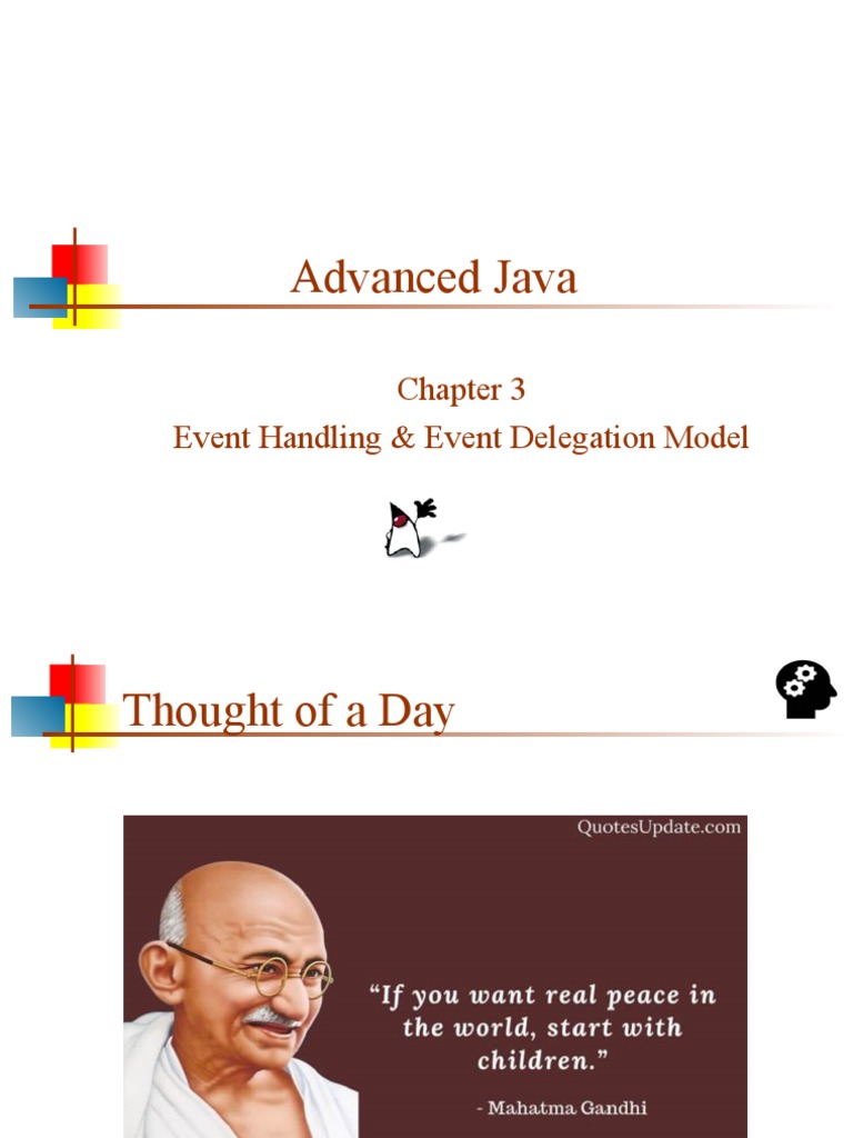 Chapter 3 Event Handling | PDF | Class (Computer Programming) | Method ...