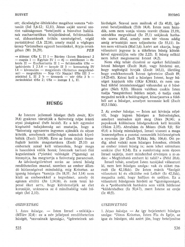 1biblikus Teológiai Szótár 2 | PDF