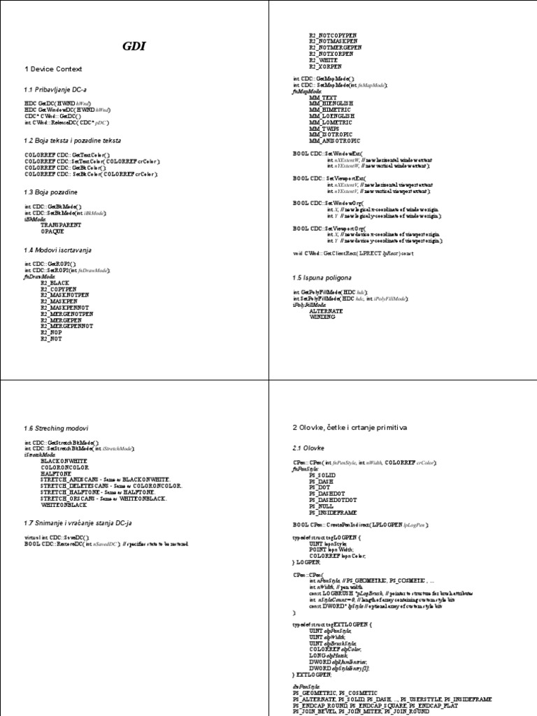 GDI-OpenGL v1.1 | PDF | Computer Programming | Computer Data