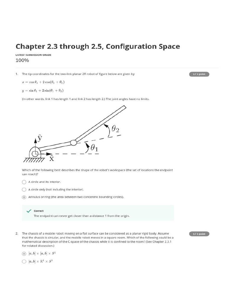 Quiz-2 Configuration - Space | PDF