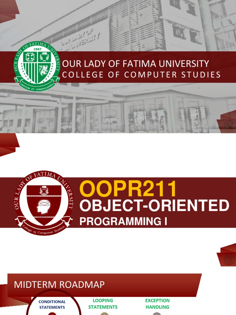 Oopr211 Midterm | PDF | Control Flow | Method (Computer Programming)