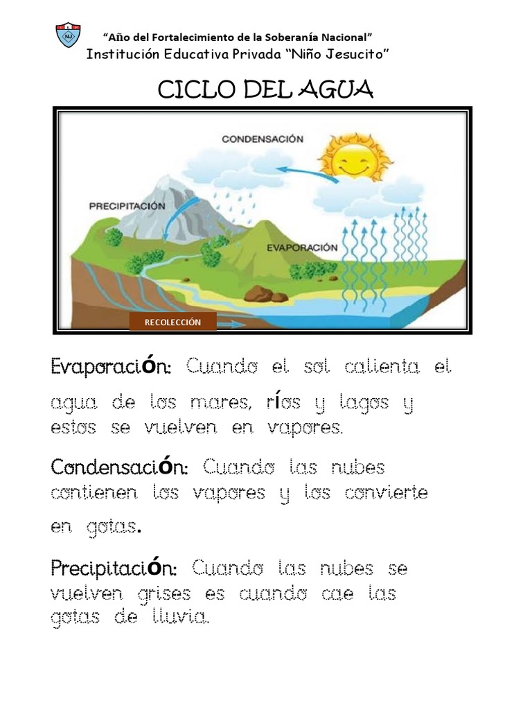 Ciclo Del Agua | PDF