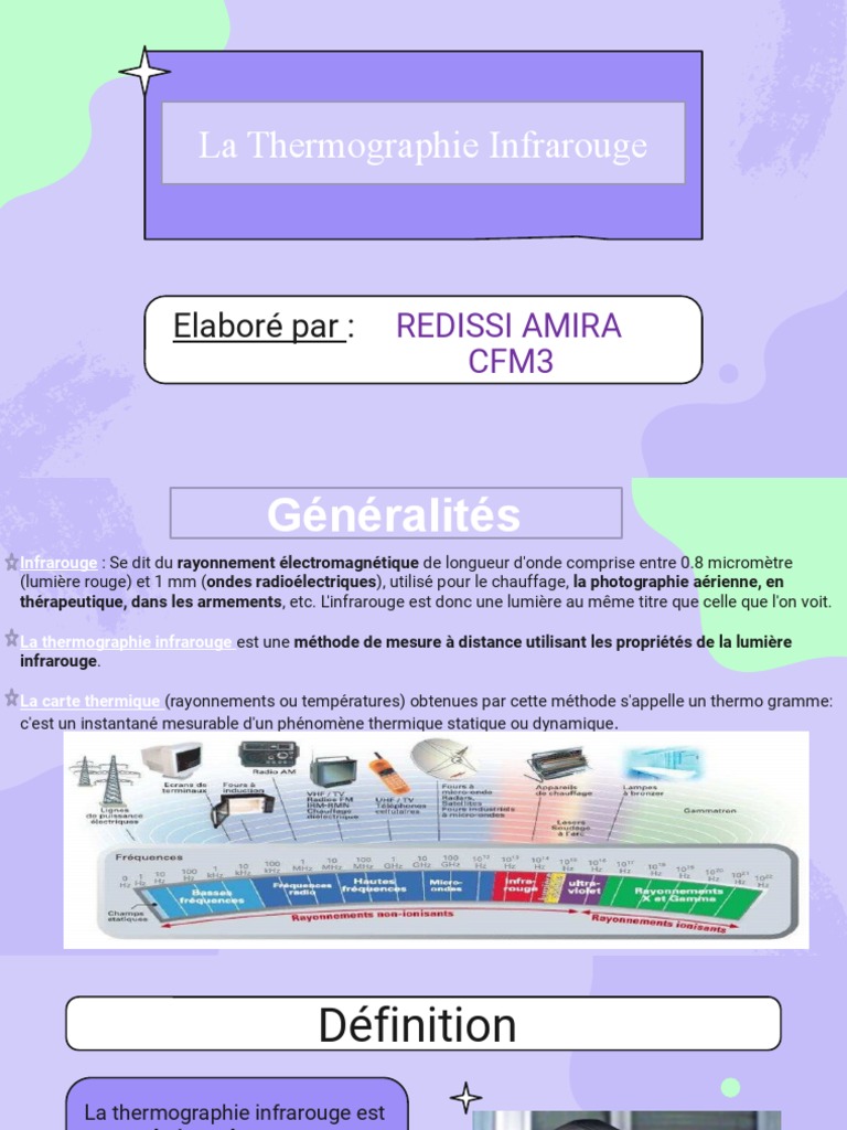 La Thermographie Infrarouge | PDF | Thermographie | Infrarouge