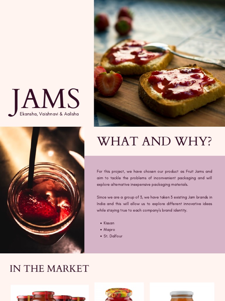 Jams Final | PDF | Fruit Preserves | Fruit