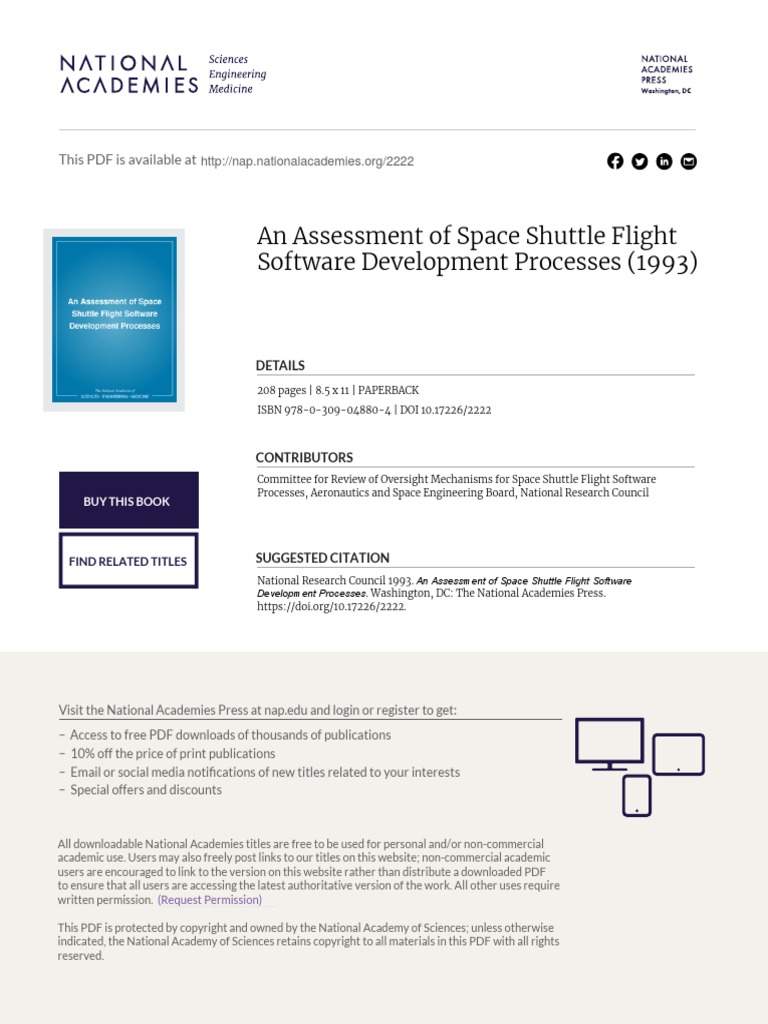 An Assessment of Space Shuttle Flight Software Development Processes ...