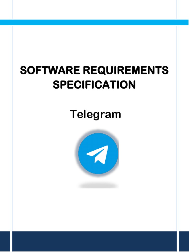 Telegram Srs by Danish | PDF | Instant Messaging | Application Software
