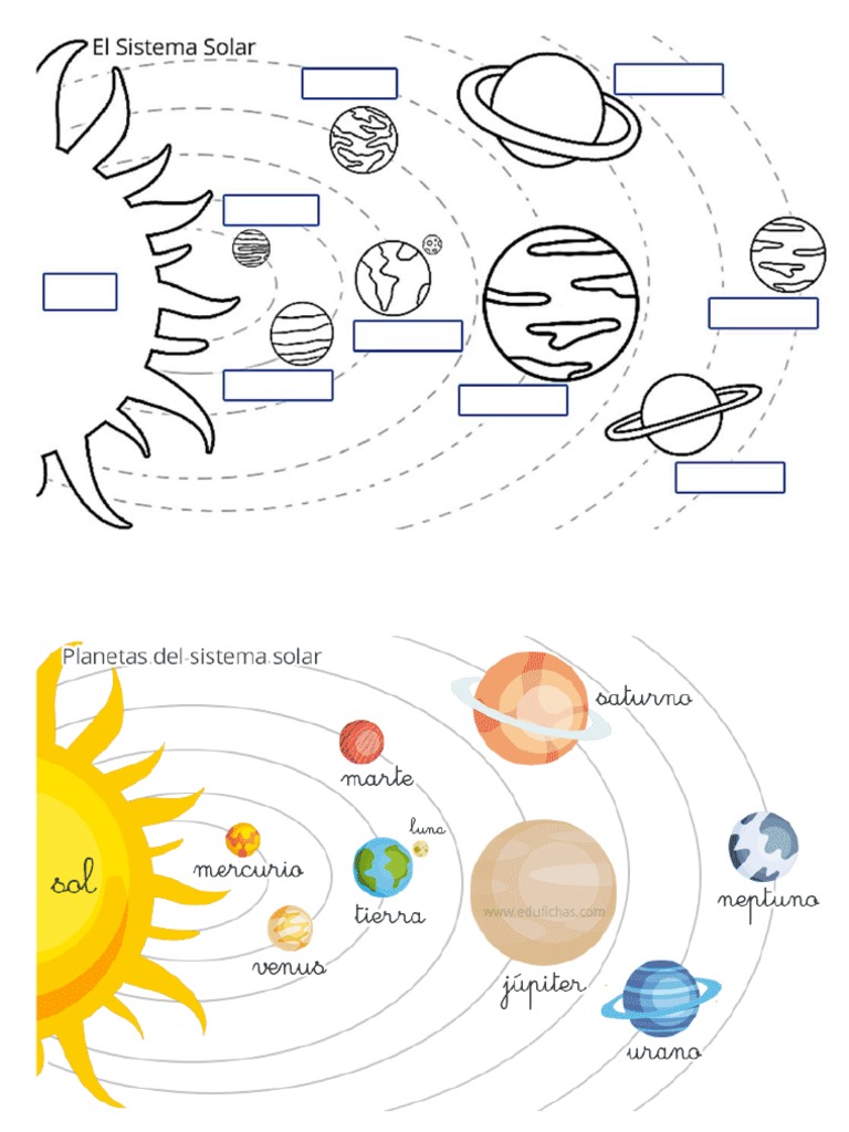 sistema solar pintar | PDF