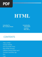 HTML Tutorial For Beginners | PDF