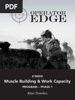 SFAS PT Handbook PDF | PDF | Physical Fitness | Physical Exercise