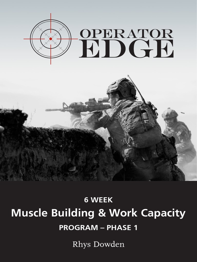 Operator Edge 6 Wkphase 1 V2 | PDF | Weight Training | Physical Fitness