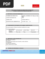 Acetaminofen Hoja de Seguridad | PDF