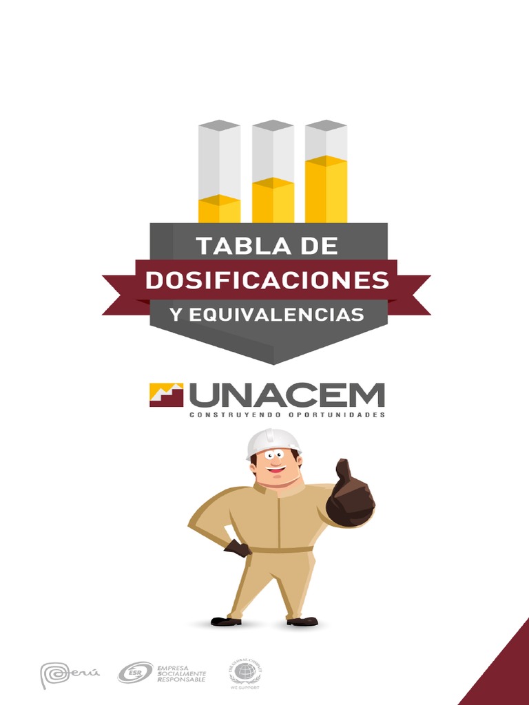 Tabla Dosificaciones Unacem | PDF