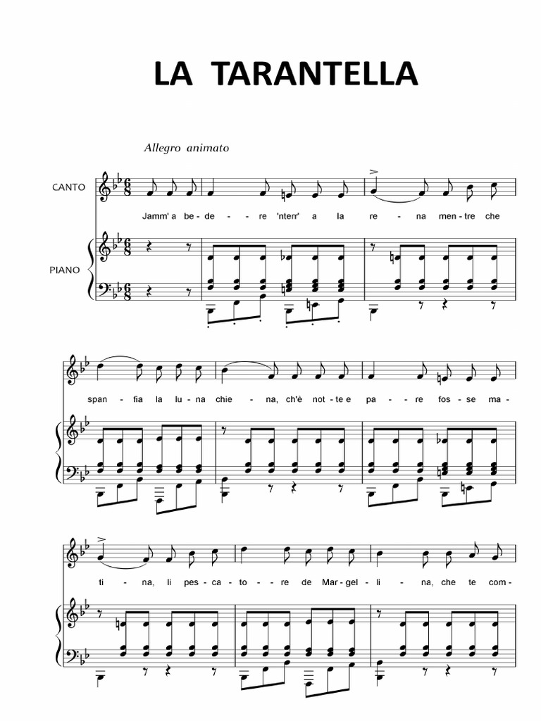 La Tarantella | PDF