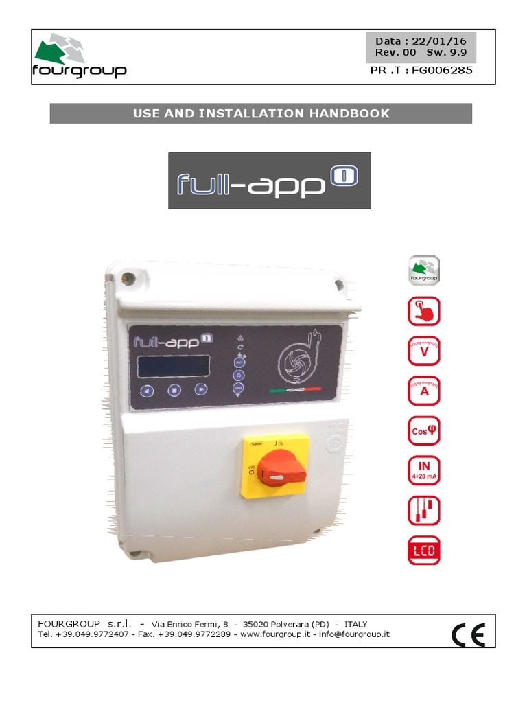 Fourgroup Instruction Pumps | PDF | Calibration | Menu (Computing)