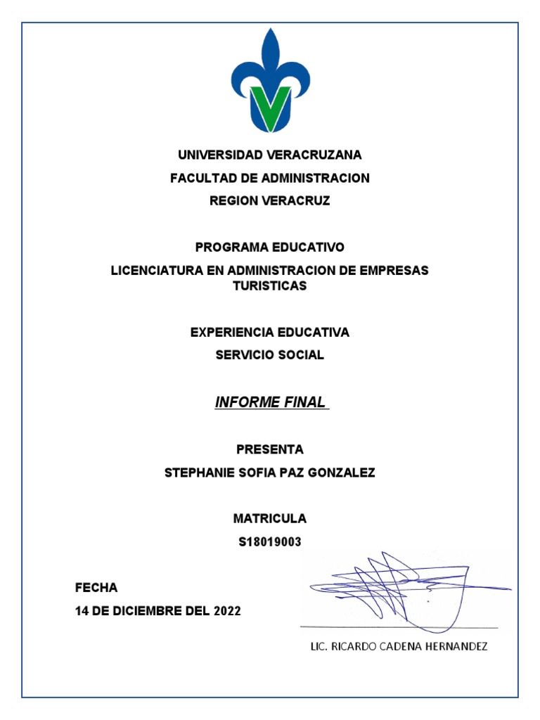 Informe Final Ss | PDF | Despacho de abogados | Justicia