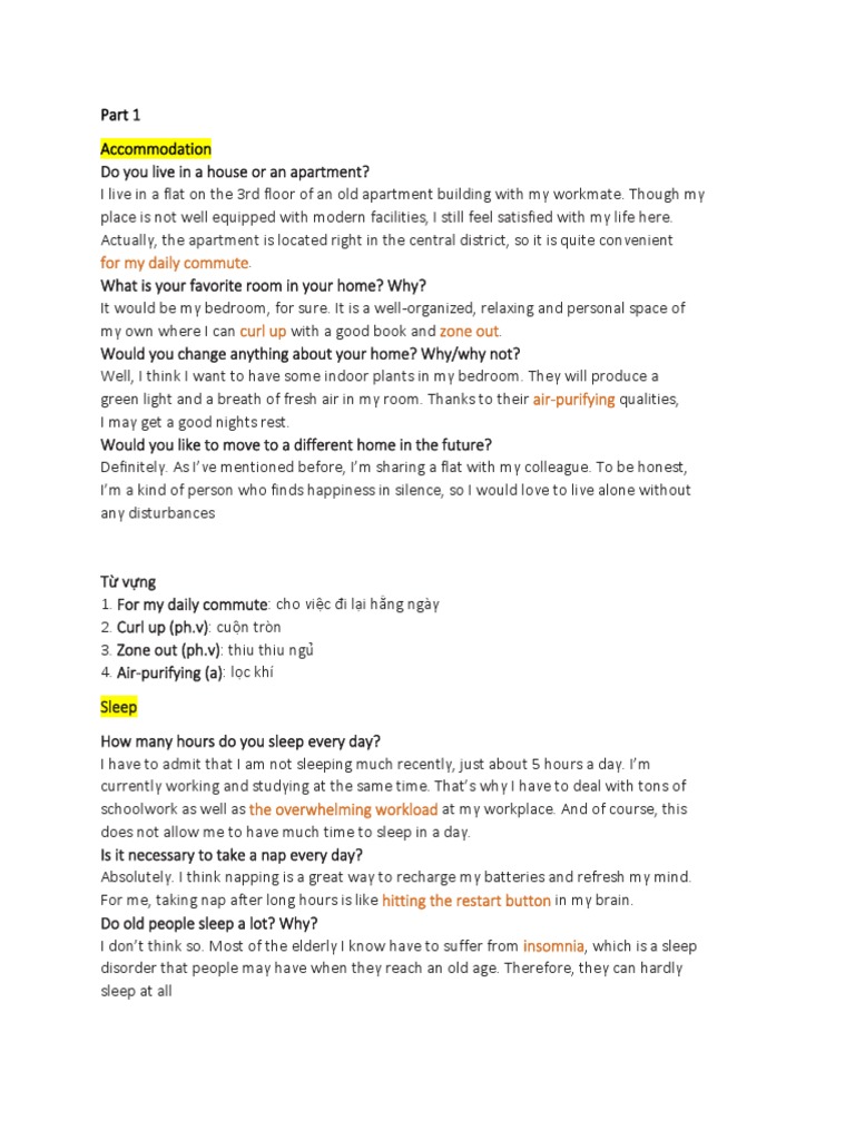 Ielts Speaking New Update 2022 | PDF