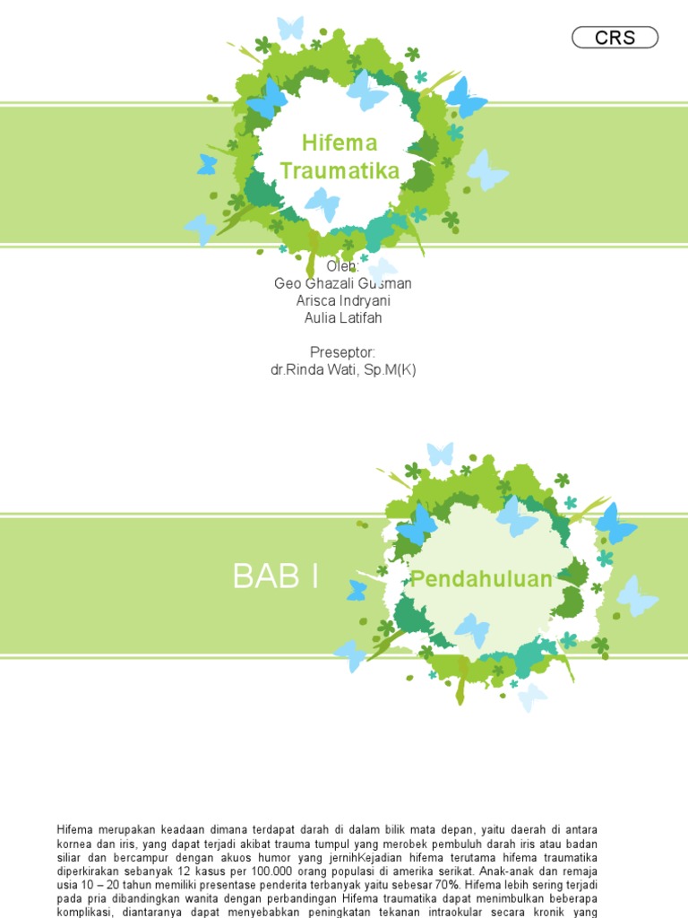 Grading Hifema Traumatika dan Tatalaksana | PDF | Sains & Matematika
