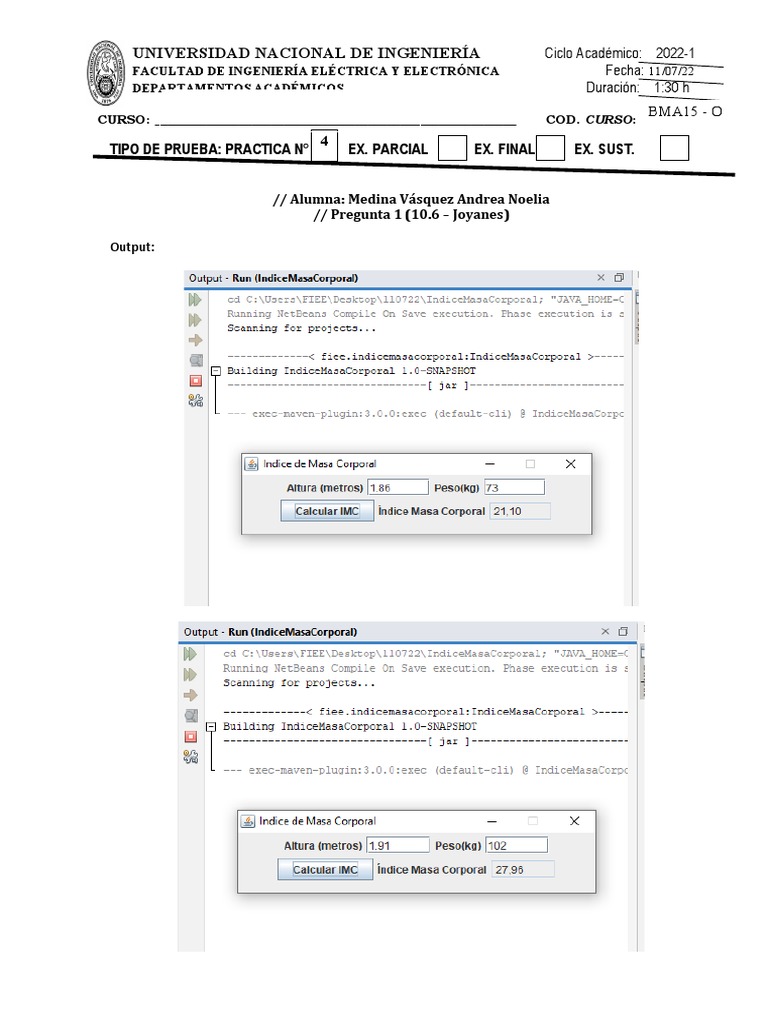 Ejercicios de Programación Java | PDF | Desarrollo de software | Ciencias de la Computación