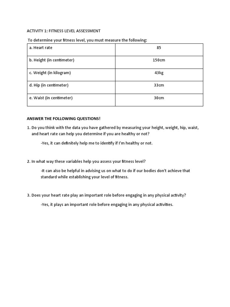 Juguilon Activity-1 | Download Free PDF | Body Mass Index | Heart Rate