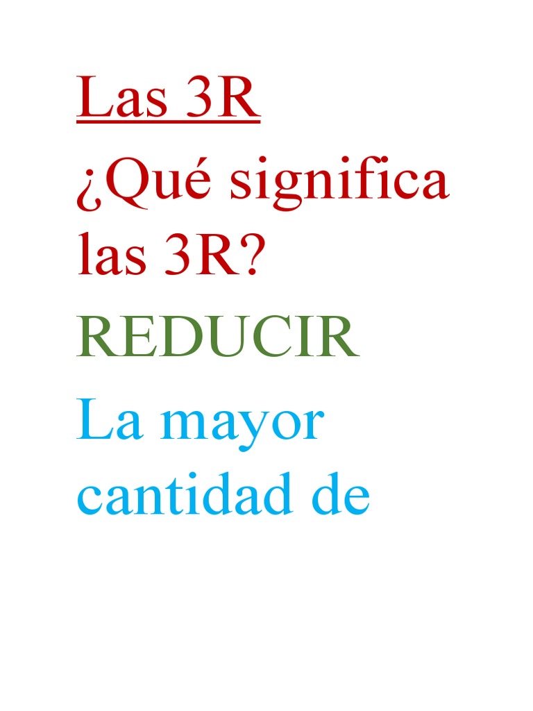Las 3r | PDF