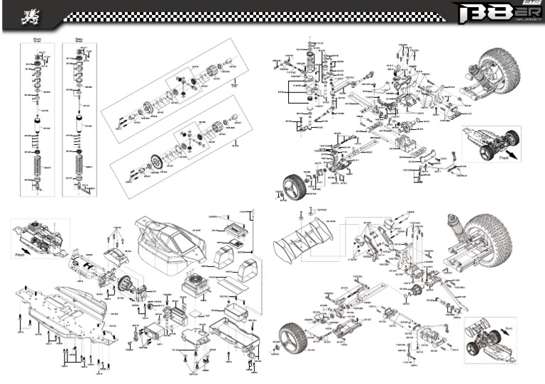Exploded View Team Magic B8er | PDF