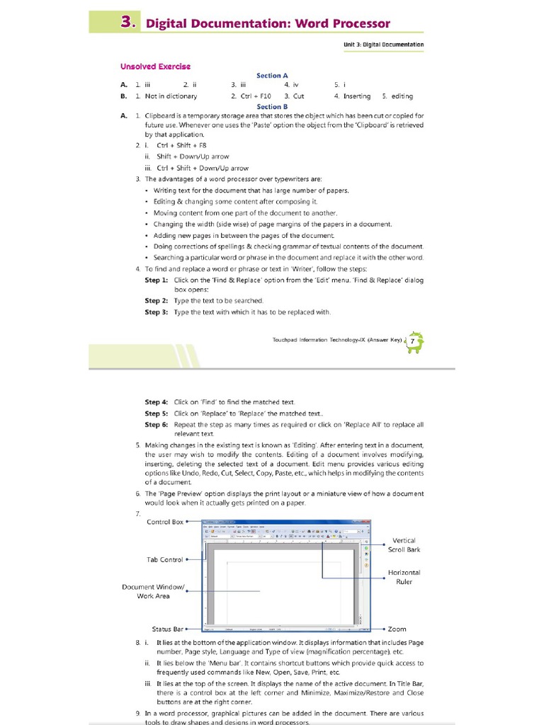 Class 9 Computer Ch3, 4 | PDF
