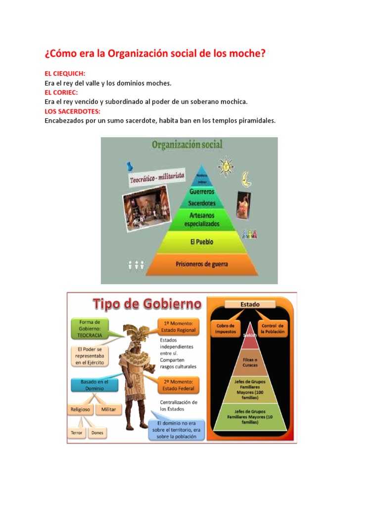 Cómo Era La Organización Social de Los Moche | PDF | Religión y espiritualidad | Clásicos