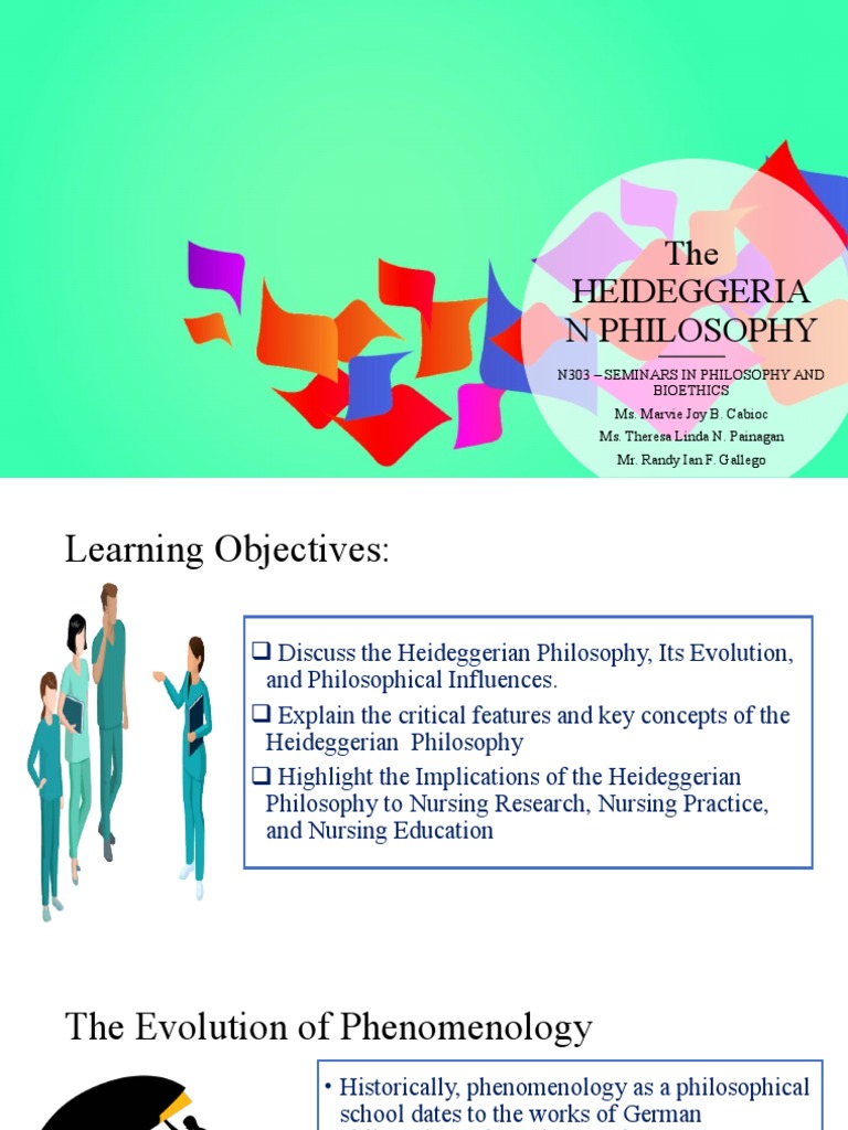 The HEIDEGGERIAN PHILOSOPHY v.3 | PDF | Phenomenology (Philosophy ...