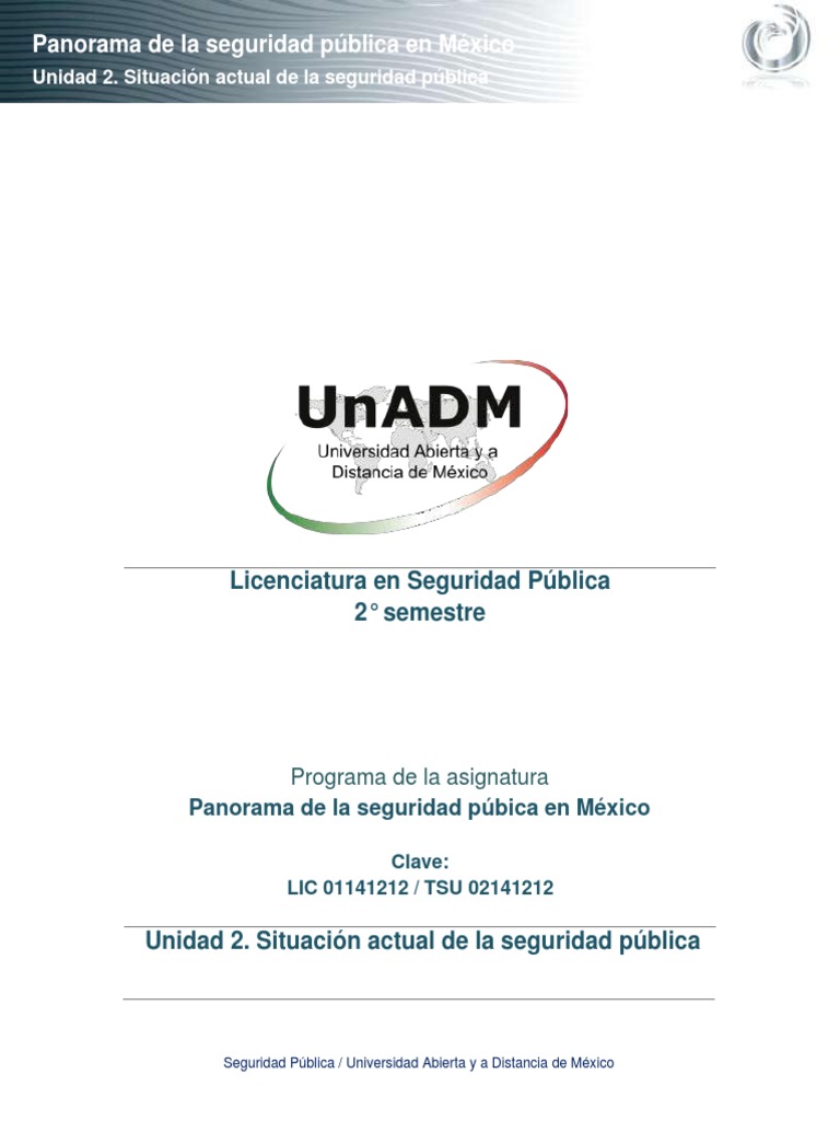 SSPM U2 Contenido | PDF | Soborno | México