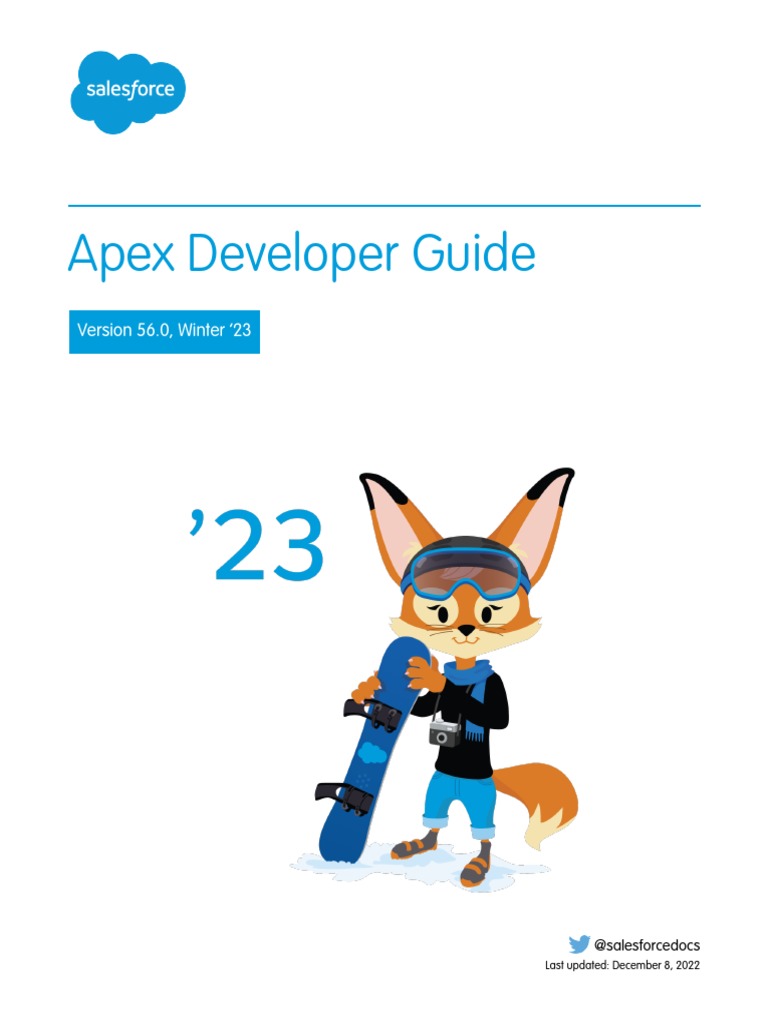 Salesforce Apex Developer Guide Pdf Unit Testing Class Computer Programming