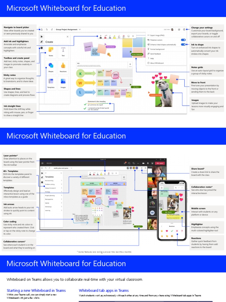 Whiteboard Cheat Sheet 9.28.21 - EDU - FINAL | PDF | Ios | Cursor (User ...