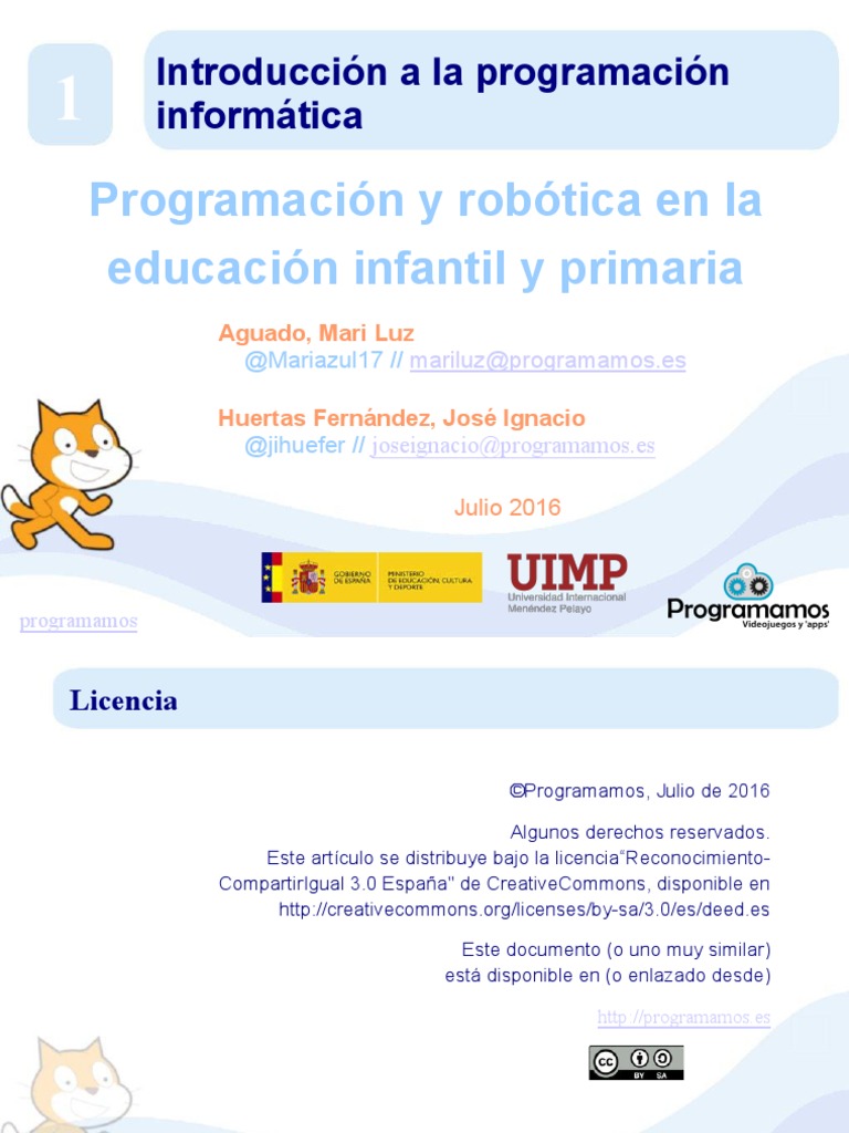 Introducción A La Programación Informática | PDF | Informática