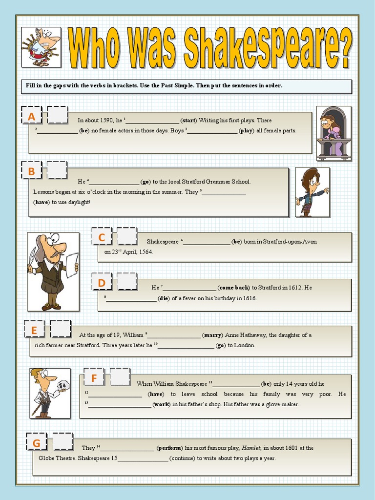 William Shakespeare's Life: A Chronological Summary | PDF