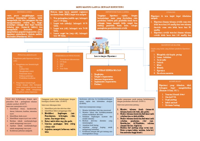 Mind Maping Gerontik | PDF