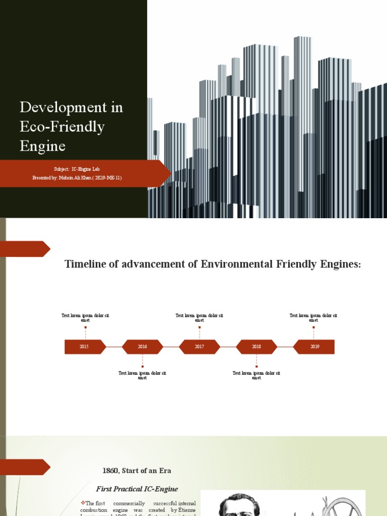 Eco-Friendly Engine Evolution | PDF | Engines | Diesel Engine