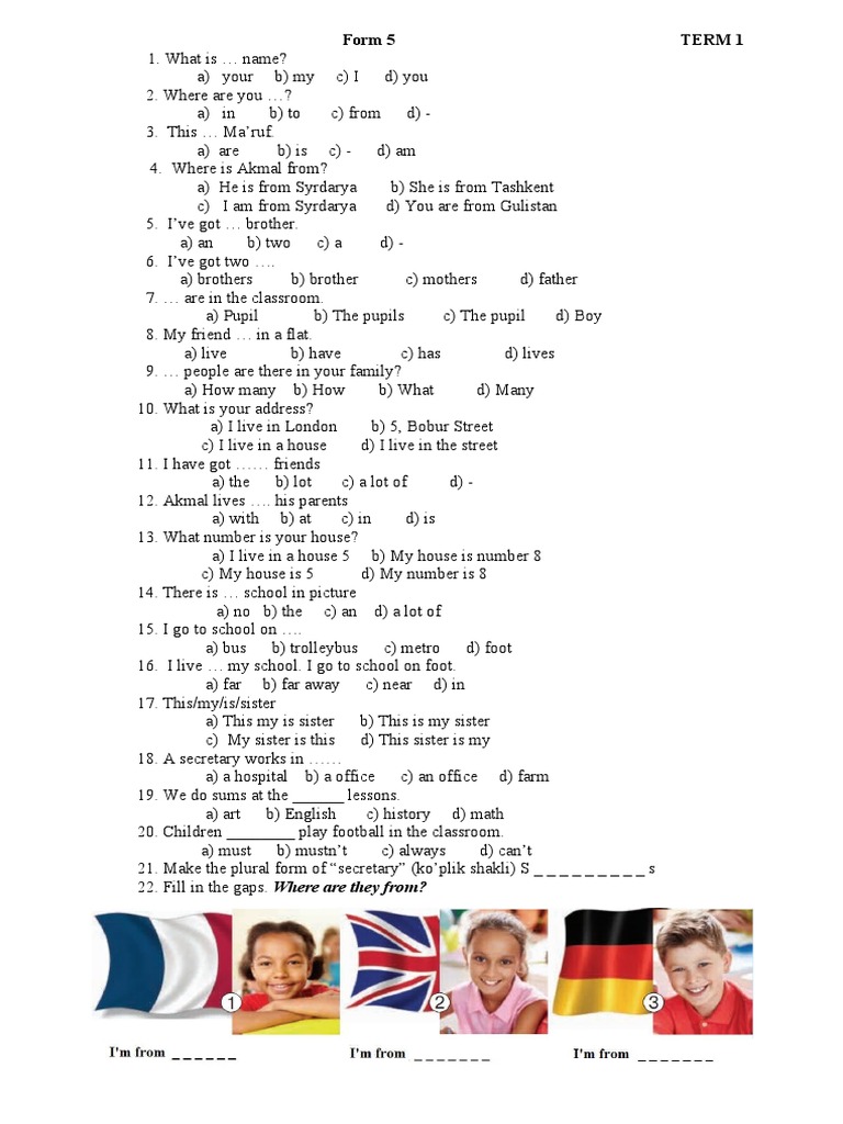 PISA English Test Sample Questions | PDF | Goose