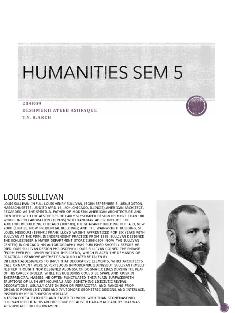 Humanities | PDF | Architectural Design | Architecture