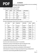 1353360372sql Practice Questions | PDF | Table (Database) | Databases