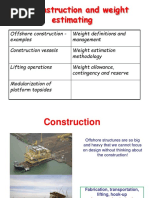 Jacket Fabrication Sequence | PDF