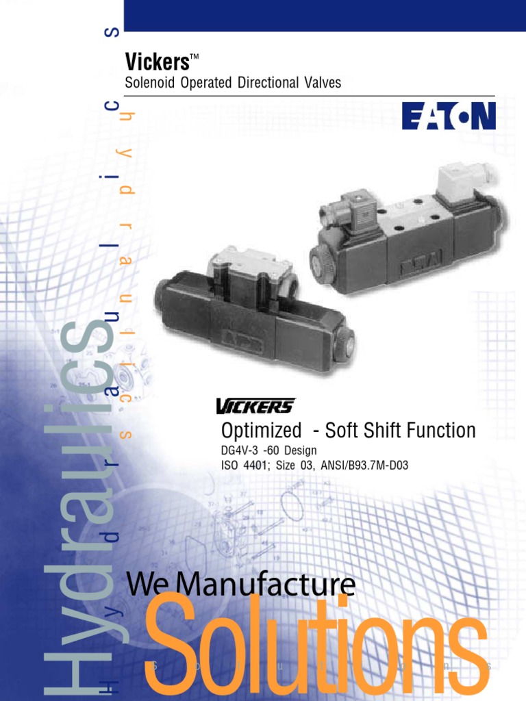 Eaton Vicker | PDF | Valve | Electrical Connector