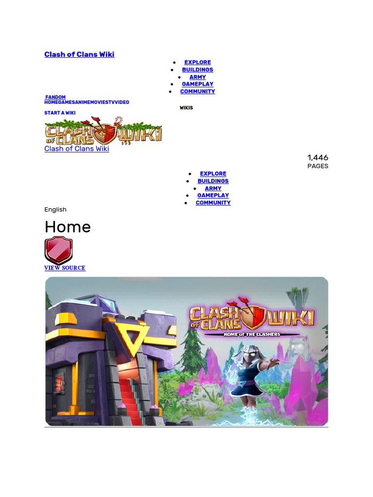 Clash of Clans Wiki | PDF